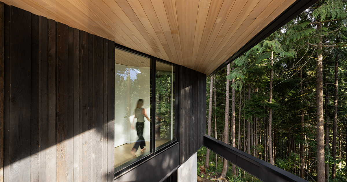 Benefits of Western Hemlock for soffit and interior cladding